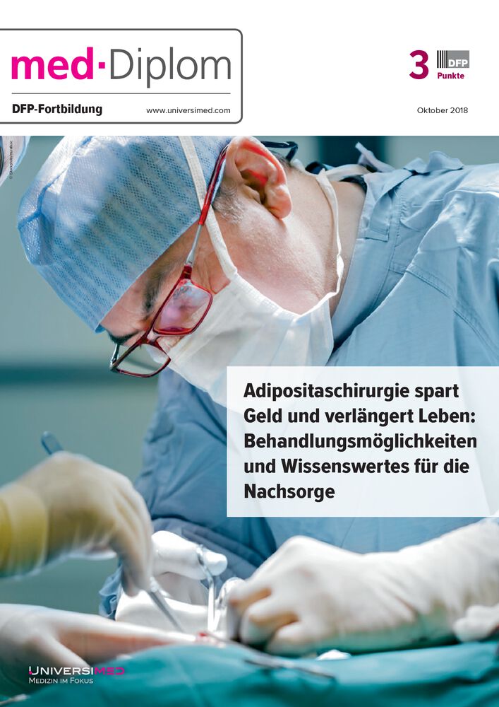 Adipositaschirurgie spart Geld und verlängert Leben - Diabetologie ...